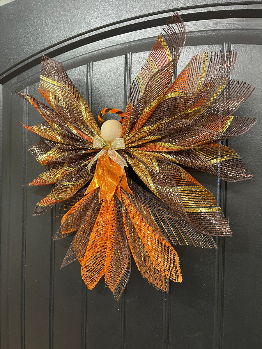 2024 Limited Edition Fall Traditional Angel Tree Topper, Autumn Wall H ...