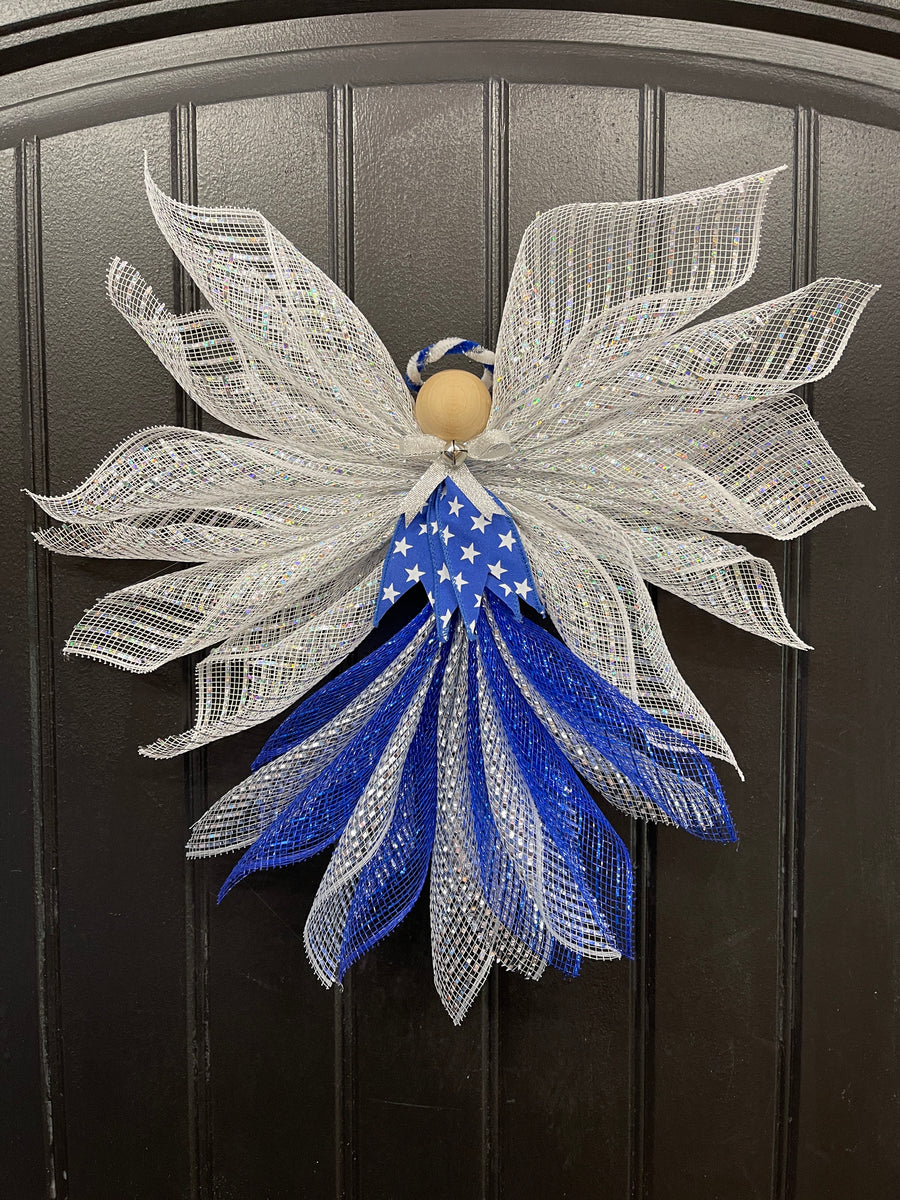 Air Force Military Angel Tree Topper, Graveside Memorial, KatsCreation ...