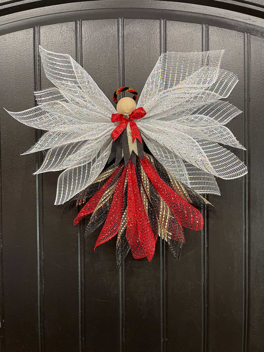 Marine Military Angel Tree Topper, Graveside Memorial, KatsCreationsNM ...
